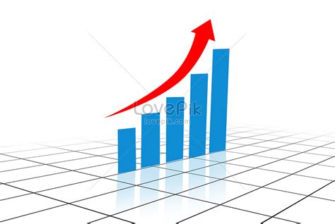 주식 시장 경제 성장 배경 사진 및 창의적인 일러스트 무료 다운로드 Lovepik