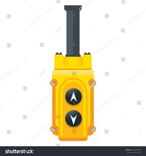 산업 크레인 푸시 버튼 스위치 펜던트 스톡 벡터로열티 프리 1759670564 Shutterstock
