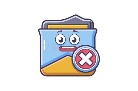 Editable Folder Icon With A Delete Symbol Vibrant And Modern Vector Design For Technology And