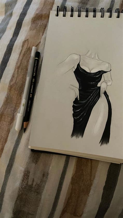 Drawing Dressdresses Dress Designرسم فساتين تصميم فستان Fashion