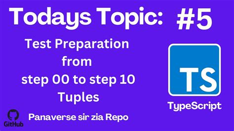 Test Preparation From Step 00 To Step 10 Governor It Initiative