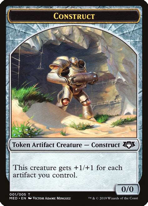 Construct Mythic Edition Tokens Mtg Print