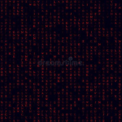 Abstract Matrix Pattern Stock Vector Illustration Of Information 177016535