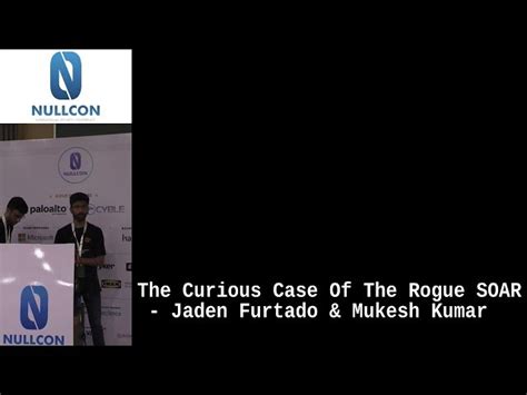 Nullcon Talk The Curious Case Of The Rogue Soar From Nullcon Class