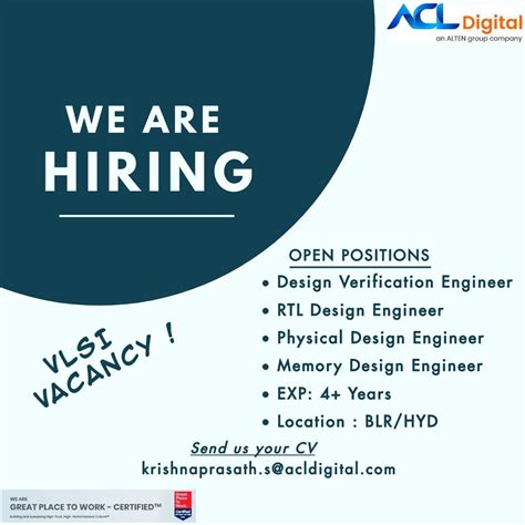 krishnaprasath shanmugavel on linkedin hiringalert dv sv uvm designverification rtldesign