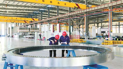 全省最大直径风电主轴承在当涂下线中安新闻中安新闻客户端中安在线