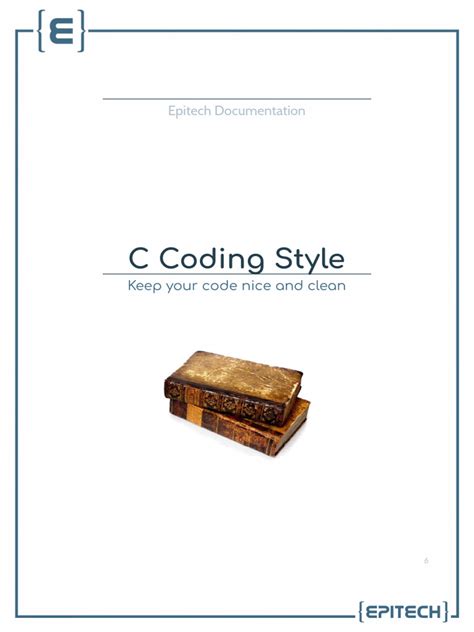 Epitech C Coding Style 1 Pdf Software Software Development