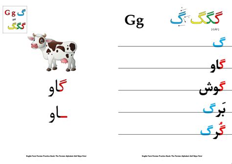 Persian Alphabet Workbook Learn To Read And Write Alef Báye Fársí With