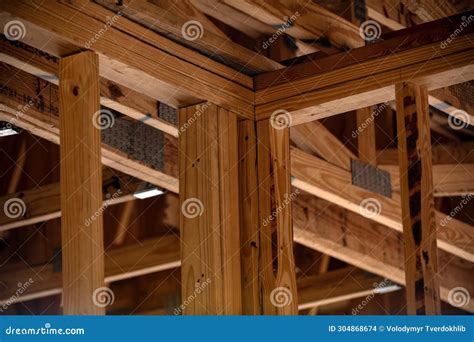 Roof Building Standard Timber Framed Building With Roof Trusses Roof