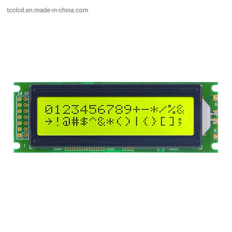 Small 16X2 Character LCD Display Screen Sun Readable 14pin Parallel Port 1602 LCD Module 1602