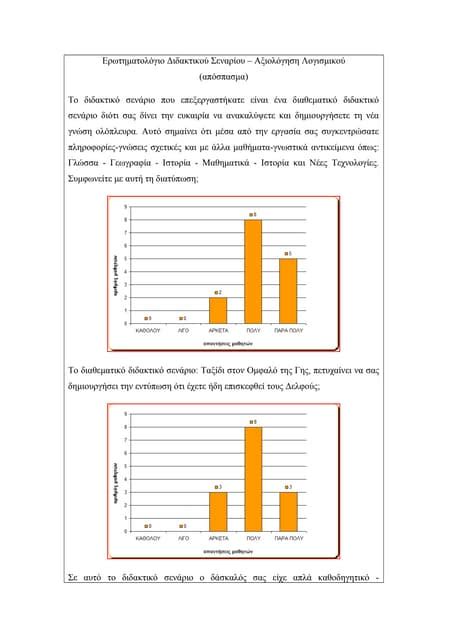 Ερωτηματολόγιο διδακτικού σεναρίου Ταξίδι στον Ομφαλό της Γης Doc