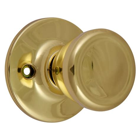 Tulip Dummy Door Knob Polished Brass ǀ Hardware And Locks ǀ Todays
