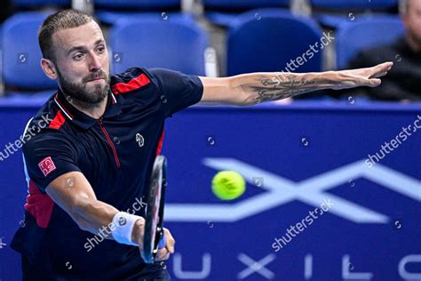 British Daniel Evans Pictured Action During Editorial Stock Photo Stock Image Shutterstock
