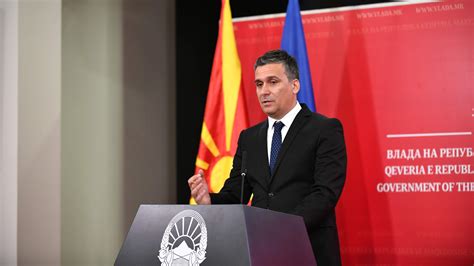 Редовна прес конференција на портпаролот на Владата на Република Северна Македонија Муамет Хоџа