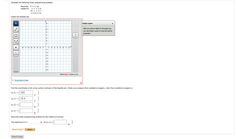 Solved Consider The Following Linear Programming Problem