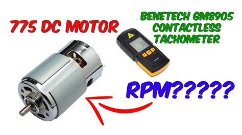 How To Connect Tachometer To Dc Motor