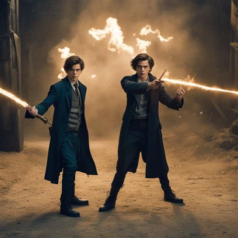 Two Brothers Fighting Against The Dark Arts By Prettyalchemist On