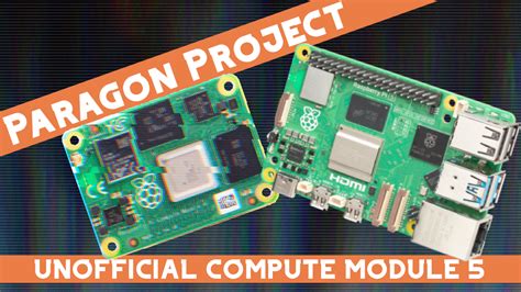 Paragon Project Unofficial Compute Module 5 Picockpit