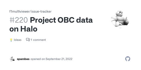 Project Obc Data On Halo · F1multiviewer Issue Tracker · Discussion