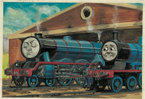 This Was My Favorite Railway Series Illustration So I Decided To Draw