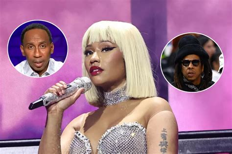 Nicki Minaj Insults Stephen Smith For Criticizing Jay Z Comments