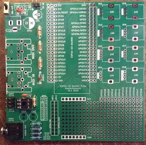 Esp32 S3 Devkit Experimenter Pcb Build Guide Simple Diy Electronic
