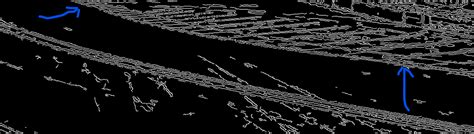 Detecting Curved Line Python Opencv