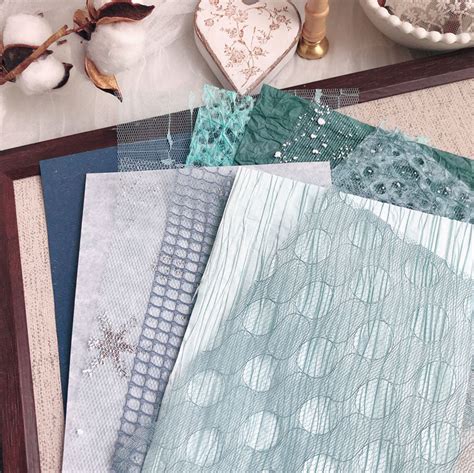 Wansay Mesh Scrapbook Paper Pack Obujo