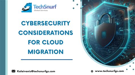 Cybersecurity Considerations For Cloud Migration☁️🔒🛡️