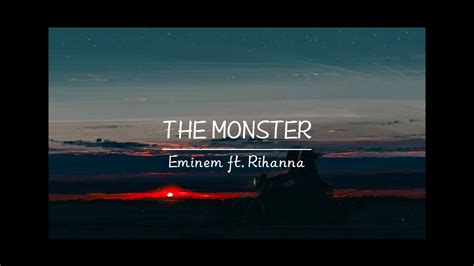 Eminem Albumhoes Monster Listen To Eminem And Rihanna The Monster