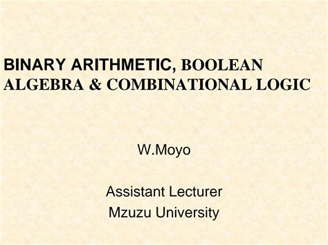 SOLUTION Boolean Algebra And Combinational Logic Studypool
