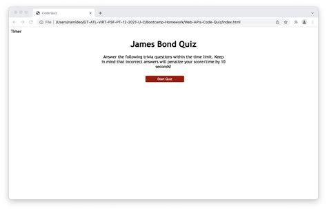 Github Namideoweb Apis Code Quiz
