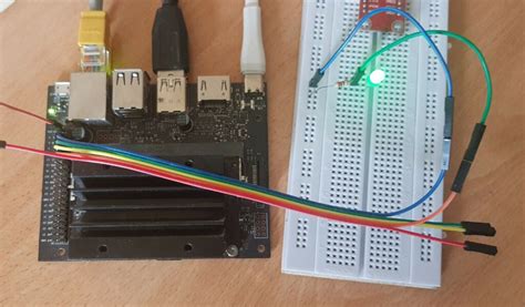 Lampu Kedip Dengan Jetson Nano 2GB Developer Kit Elektrologi