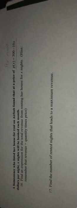 Solved Use The Given Graph To Answer The Following Chegg Com