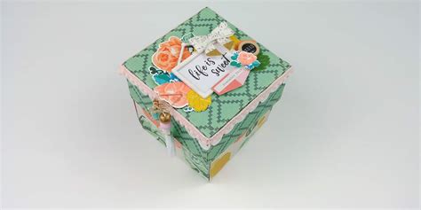 Exploding Paper Pocket Box Tutorial