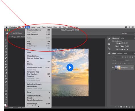 Inegard Learning Editing Images In Adobe Photoshop