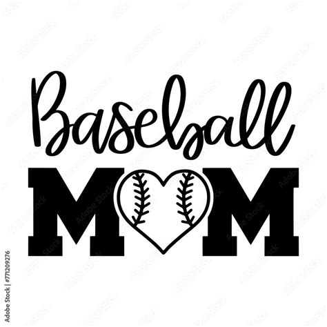 Baseball Mom Svg Baseball Mom Life Svg Baseball Svg Files Baseball