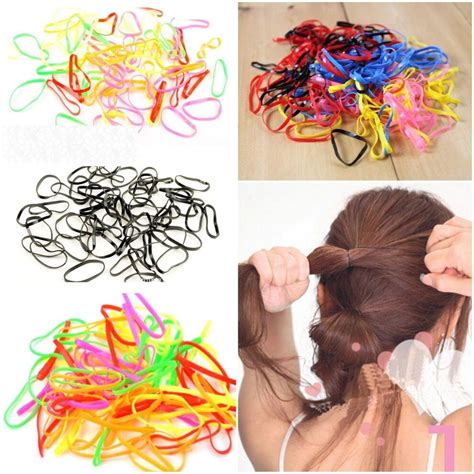 Set Bande Élastique En Silicone De Cheveux Coloré Au Maroc Meilleur