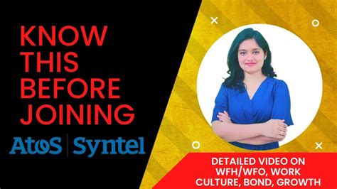 Atos Syntel Review Know These Things Before Joining Atos Atos Companyreview Careerq Youtube