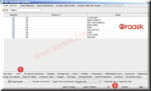 How To Generate DDL Scripts For All Tables In SQL Developer Oraask