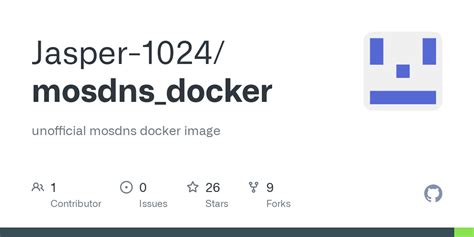 Github Jasper 1024mosdnsdocker Unofficial Mosdns Docker Image