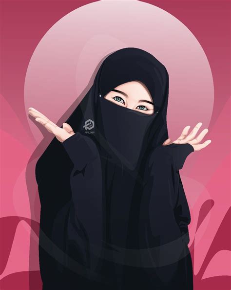 Hijab Vector Vexel Islamic Girl Images Islamic Girl Pic Anime