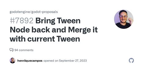 Bring Tween Node Back And Merge It With Current Tween · Issue 7892