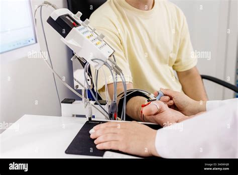 Electromyography For Testing Patient Nerve Activity A Modern Medical Test To Detect Nerve And