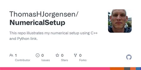 Github Thomashjorgensen Numericalsetup This Repo Illustrates My Numerical Setup Using C And