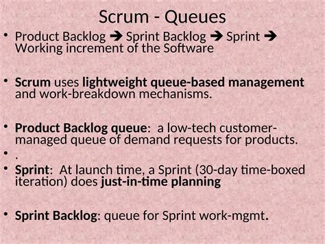 Lecture Agile Processes Scrum Ppt
