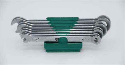 Gridfinity Bds Mini Spanner Set Metric Fusion File By Micah