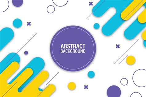 Abstract Rounded And Geometric Background Vector Art At Vecteezy