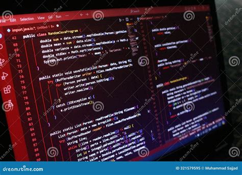 Computer Code Programming Language Coding Close High Resolution Photo