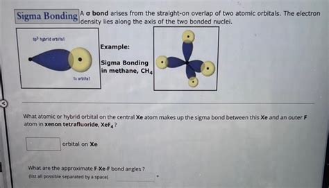 Solved A σ Bond Arises From The Straight On Overlap Of Two